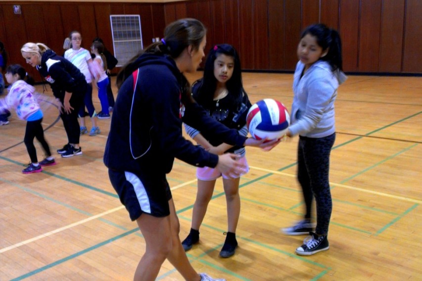 Girl Scouts Sporting Event - Aftershock Volleyball Club